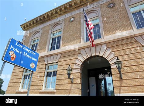 Los Angeles California Lapd Police Museum At 6045 York Blvd Los