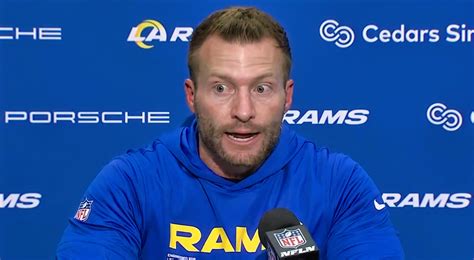 Rams Hc Sean Mcvay Has A Popular Lookalike That Were Somehow Just