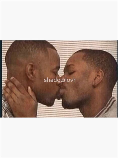 Two Guys Kissing Meme Zipper Pouch For Sale By Shadowlovr Redbubble