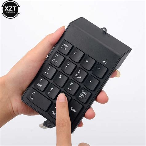 Universal Numeric 18 Keys Keypad Usb Wire Mini Number Keyboard Keycap For Laptop Desktop Pc