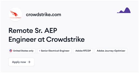 Crowdstrike Hiring Sr Aep Engineer • Remote Work From Home Himalayas
