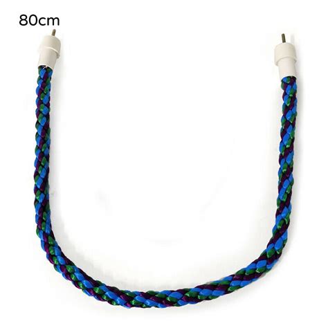 Bird Cage Toy Cotton Rope Bird Perch Curved Bird C Vicedeal