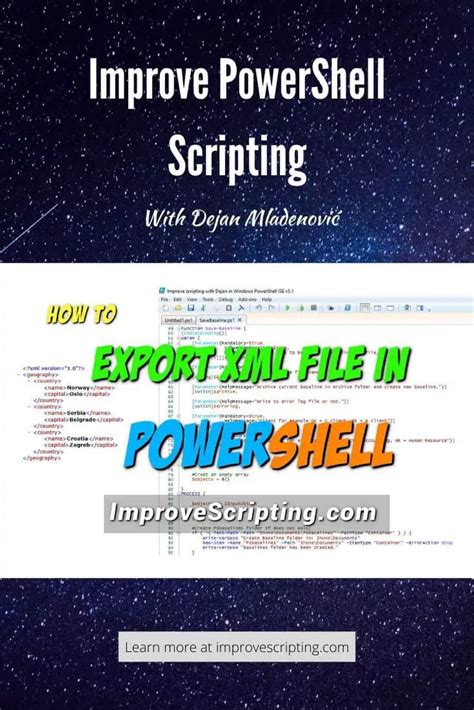How To Export XML File In PowerShell Improve Scripting