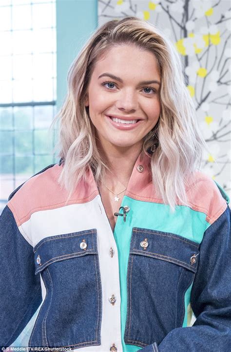 Giggling Louisa Johnson Topless In The Street Daily Mail Online