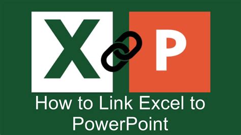 How To Link Excel To Powerpoint How To Link An Excel Chart And Files Into Youtube