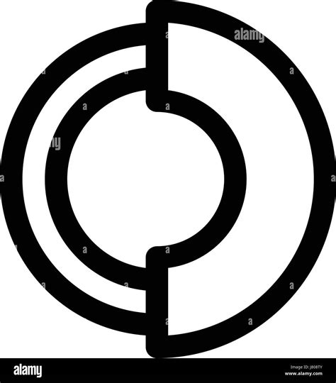 Half Doughnut Chart Stock Vector Image And Art Alamy