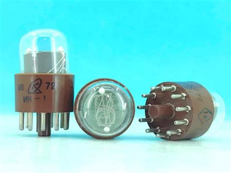 5 X Tested In 1 Soviet Nixie Indicator Clock Watch 1972ytube 100 New £22 60 Picclick Uk