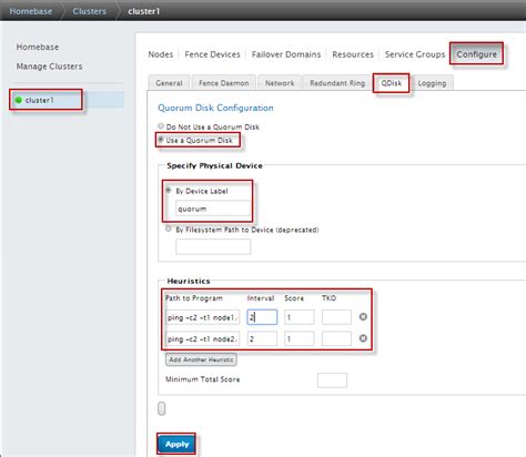 Configure Red Hat Cluster Using Vmware Quorum Disk Gfs2 Openfiler