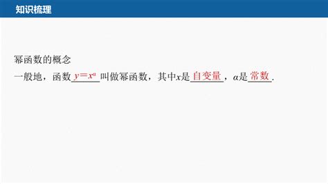 第三章 幂函数高中数学人教A版必修一课件 共 张PPT 世纪教育网 二一教育