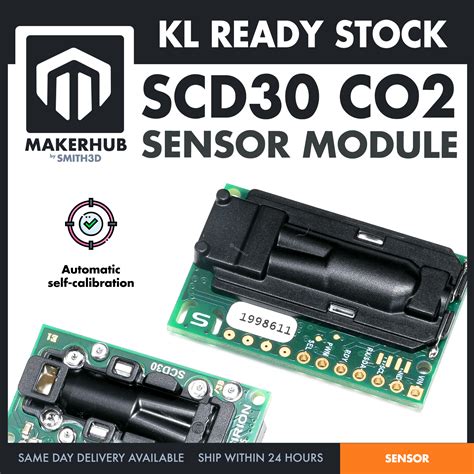 Scd30 High Precision Ndir Co2 Carbon Dioxide Temperature Humidity