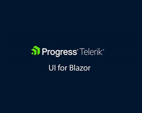 Telerik Ui For Blazor Pusat Software