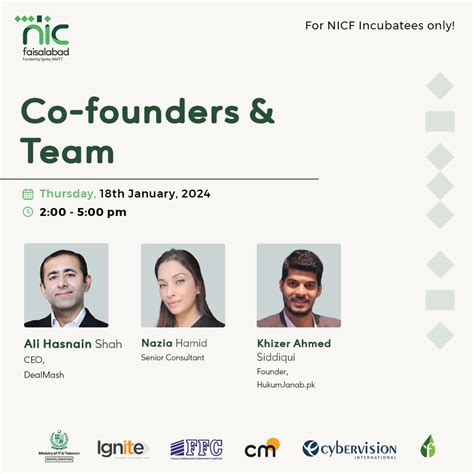 Khizer Ahmed On Linkedin This Time Is Nic Faisalabad