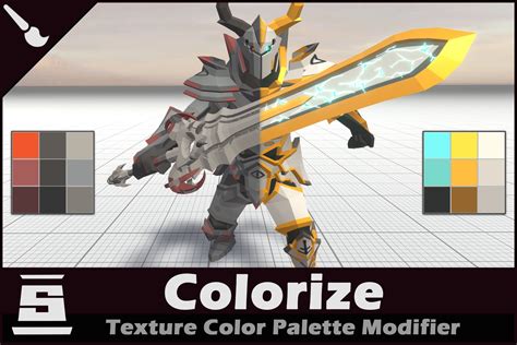 Colorize Texture Color Palette Modifier Painting Unity Asset Store