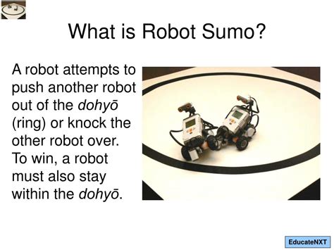PPT Robot Sumo PowerPoint Presentation Free Download ID