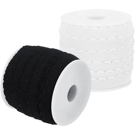 1set 20 Yards Picot Edge Lingerie Elastic Ribbon Edge 38inch Elastic