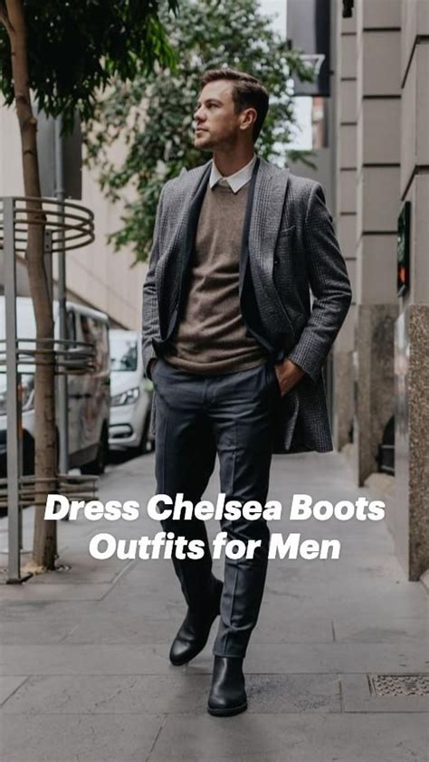 Black Dress Chelsea Boots Outfits For Men Mens Outfits Boots Outfit