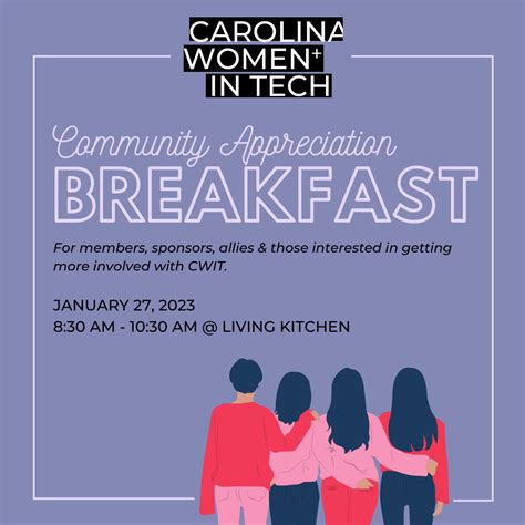 Cwit Membership Breakfast Carolina Women In Tech