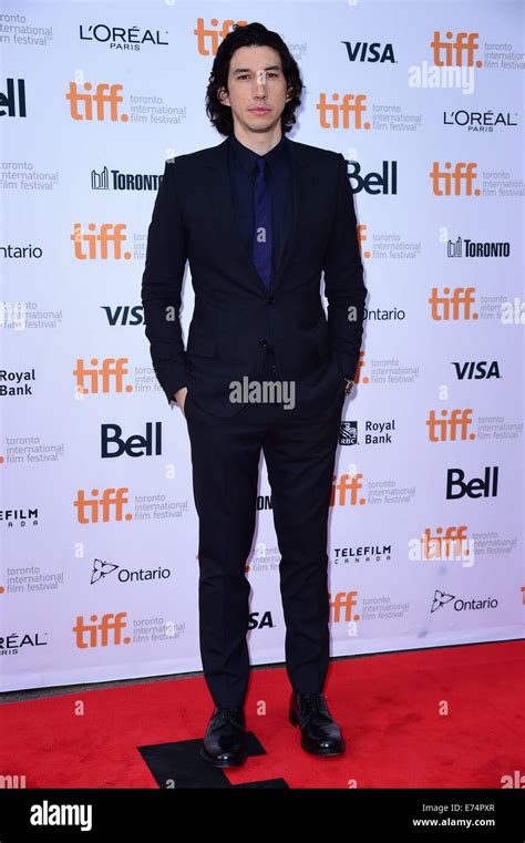 Toronto On 6th Sep 2014 Adam Driver At Arrivals For While Were