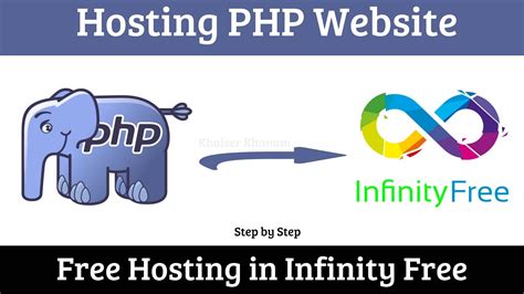 free hosting dynamic php website in infinity free youtube
