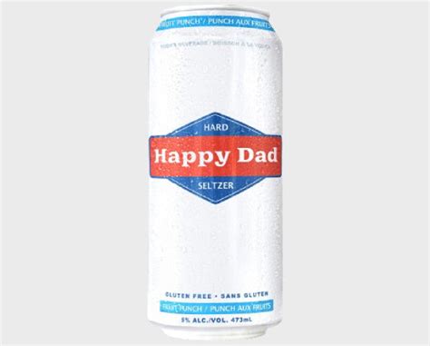 Happy Dad Hard Seltzer Fruit Punch 473 Ml Horseman