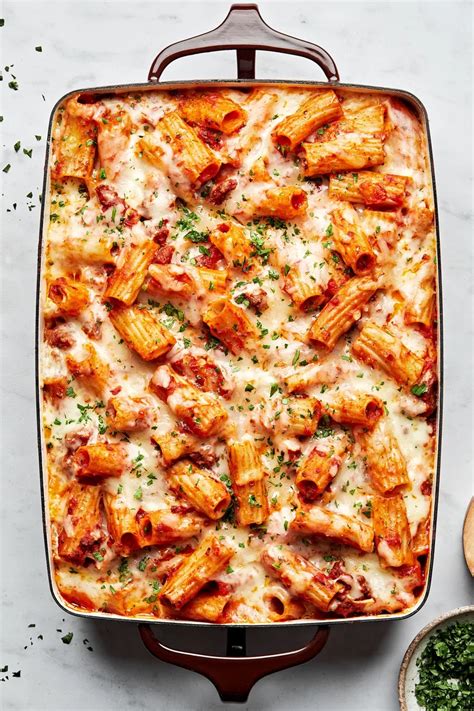 Baked Mostaccioli The Modern Proper