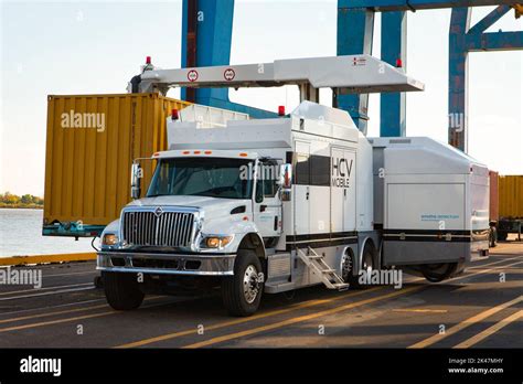 Cbp Conducts Nii Or Non Intrusive Inspections On Seaport Containers At Port Of Philadelphia
