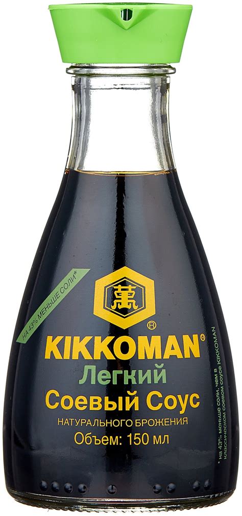 Соус Kikkoman Соевый Легкий, диспенсер — купить по выгодной цене на ...