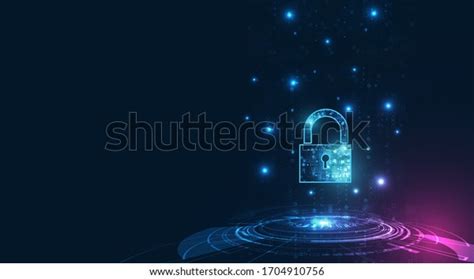 Padlock Keyhole Icon Personal Data Security Stock Vector Royalty Free 1704910756