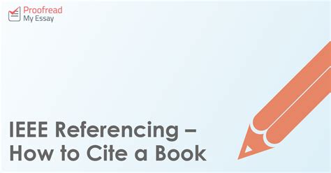 IEEE Referencing How To Cite A Book ProofreadMyEssay