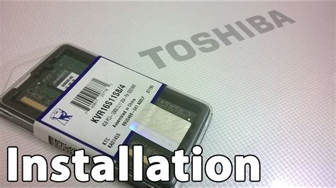 How To Upgrade Your Laptops Ram Memory شرح طريقه تركيب رامات لاب توب