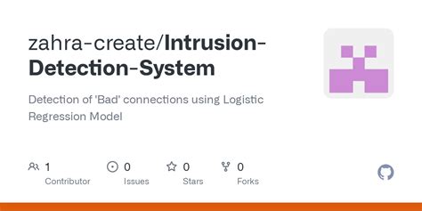 Github Zahra Createintrusion Detection System Detection Of Bad Connections Using Logistic