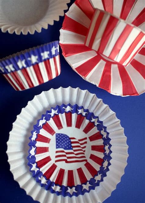 4th Of July Cupcakes Decorating Ideas And Cupcake Wrappers Cupcakes