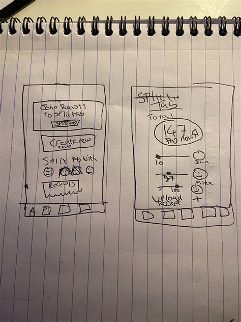 Bill Splitting App Uxui Design On Behance