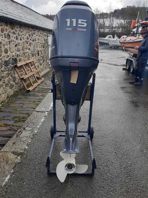 Used 115hp Yamaha Outboard Xl Shaft 4 Stroke 2008 Model In Excellent Condition Bill Higham