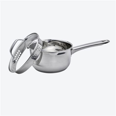 Casserole Saucière Avec Couvercle égouttoir Innovant Casserole Insert