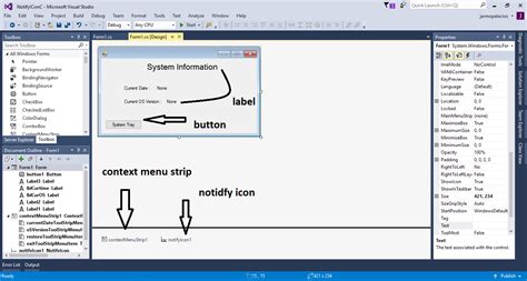 Simple Notify Icon In C SourceCodester