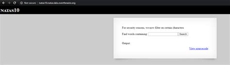 Overthewire Natas Walkthrough Noobfrompitt