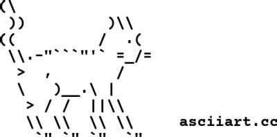 Ascii Art In Animalcat