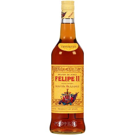 Felipe Ii Brandy De Jerez 750 Ml