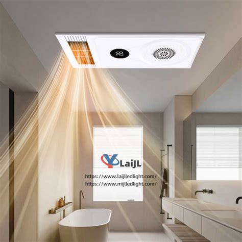 Multifunctional Embedded Bathroom Heater And Led Exhaust Fan