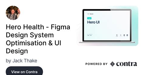 Hero Health Figma Design System Optimisation UI Design By Jack Thake