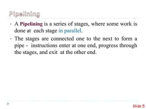 Design Pipeline Architecture For Various Stage Pipelines Pptx