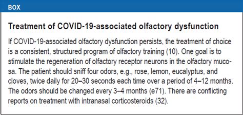 Olfactory Dysfunction Etiology Diagnosis And Treatment 03032023
