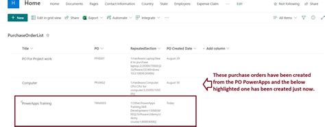 Powerapps Repeating Section Data To Sharepoint List Step By Step