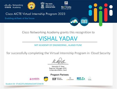 Vishal Yadav On Linkedin Cisconetworkingacademy Cloudsecurity