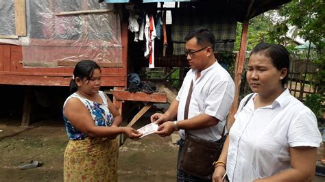 မွန်ပြည်နယ်၊ လမိုင်းမြို့၌ ကိုဗစ် ၁၉ ကာလအတွင်း ပုံမှန်ဝင်ငွေမရှိသော အခြေခံလူတန်းစား အိမ်ထောင်စုမ