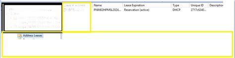 Dhcp Server Not Display Address Lease In Gui Microsoft Qanda