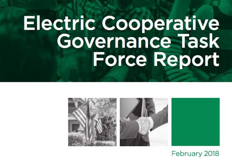 Electric Co Op Governance Task Force Report We Own It