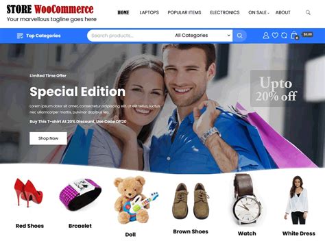 Multipurpose Modern Store Woocommerce Theme