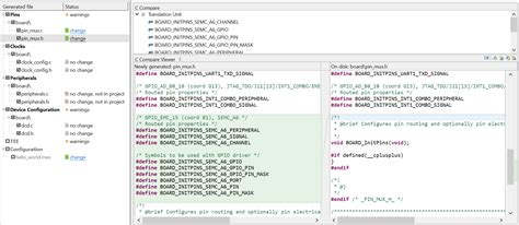 Pin List Identifier Warnings Nxp Community